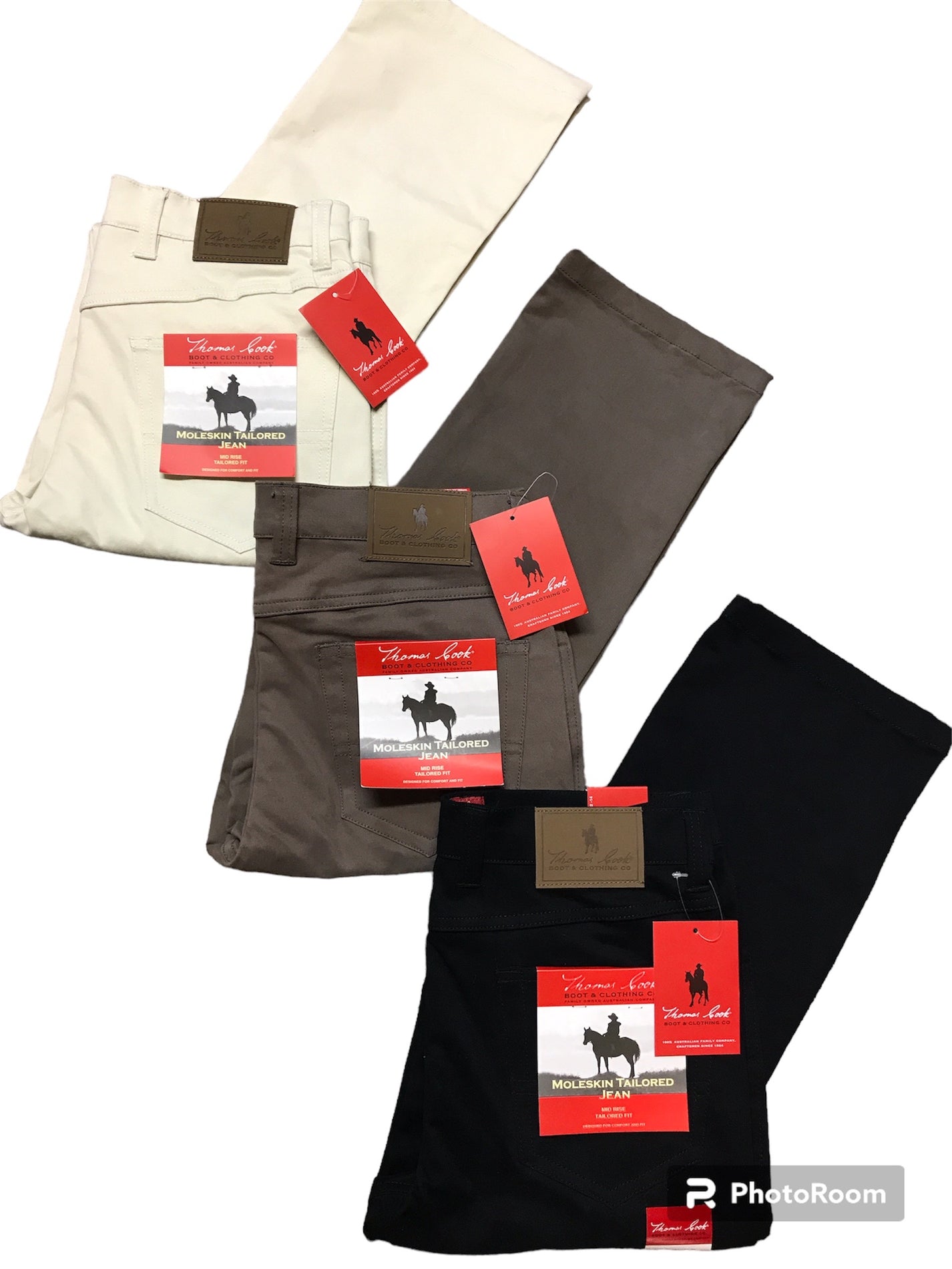 Thomas Cook Moleskin Jeans Tailored Fit – Bullick Blackmore / McLeods ...